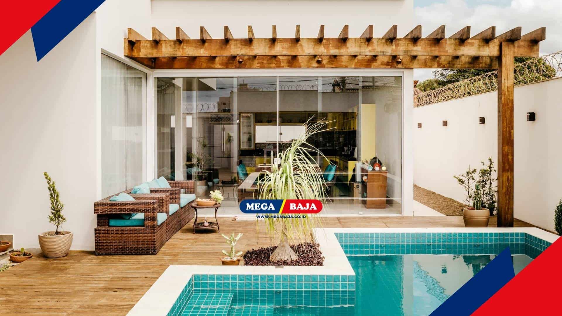 Tips Memaksimalkan Halaman Belakang Menjadi Kolam Renang dan Cara Perawatannya - Mega Baja ...