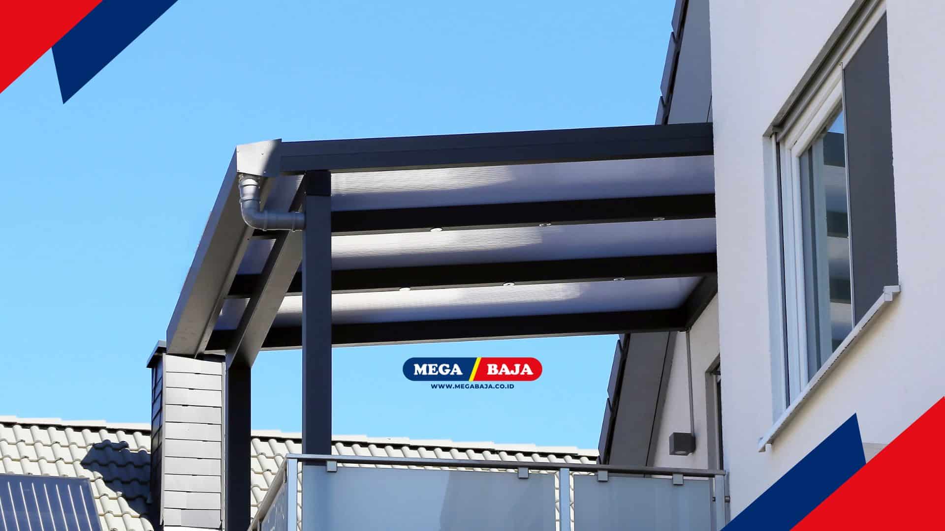 20 GAMBAR RANGKA KANOPI BESI HOLLOW