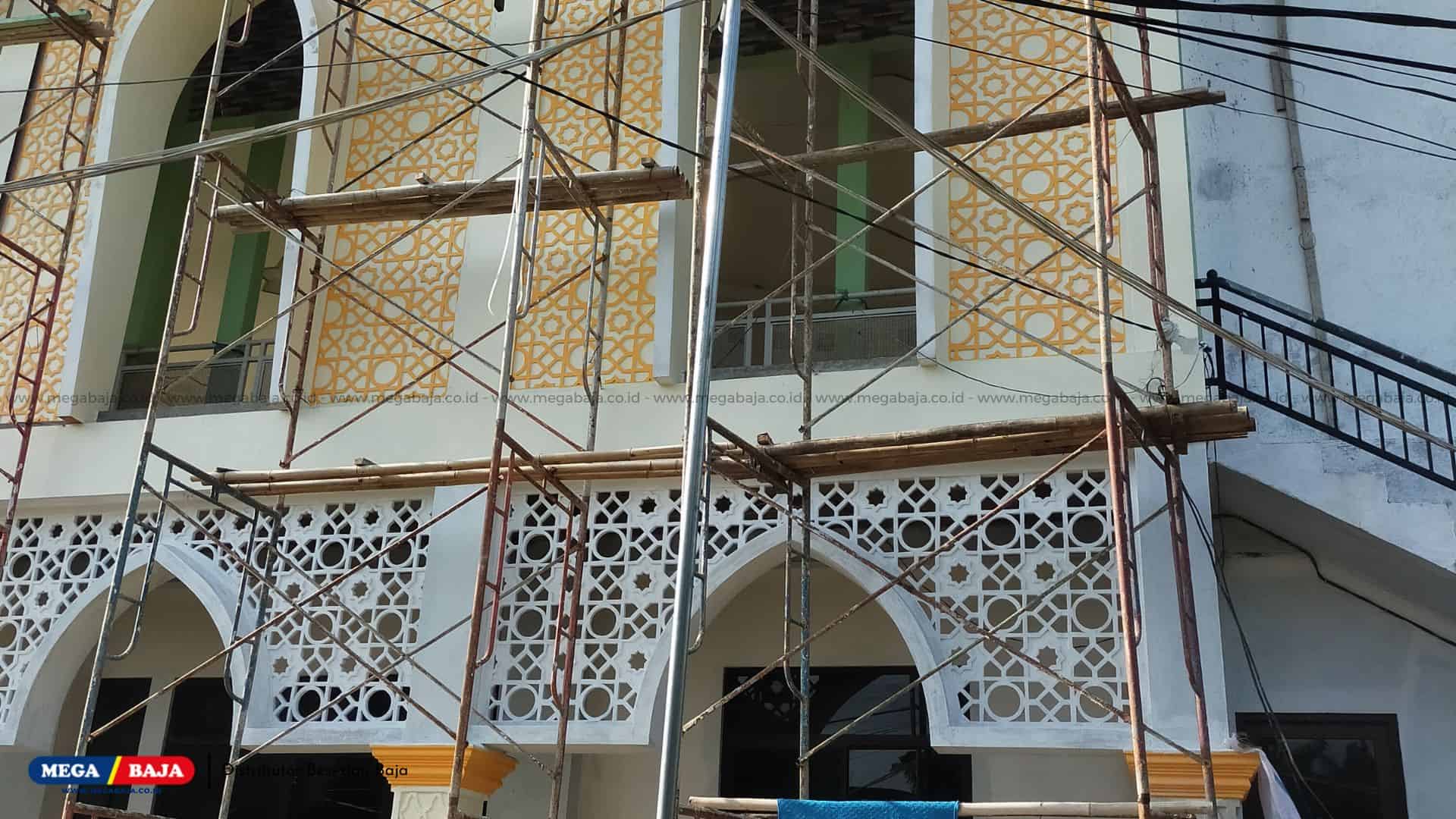 Desain Rangka Menara Masjid Besi Siku Minimalis - Mega Baja - Partner ...