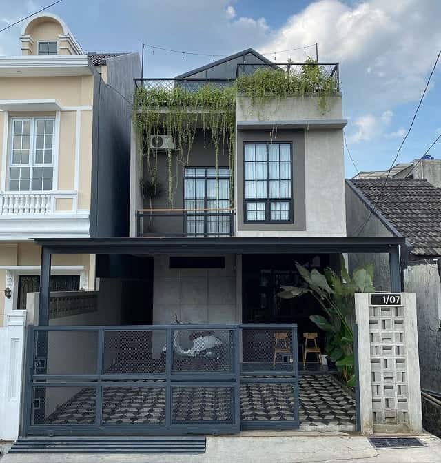 Pagar Besi Hollow Minimalis