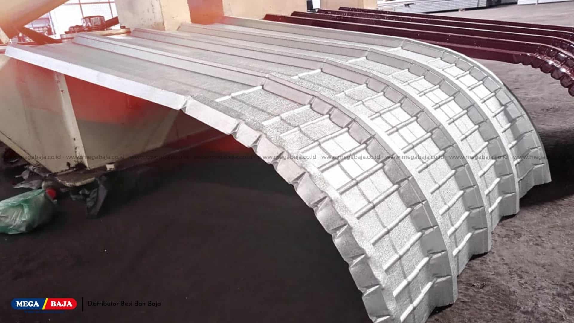 Produk Baja Ringan Spandek Lengkung Cilegon Steel - Mega Baja - Partner ...