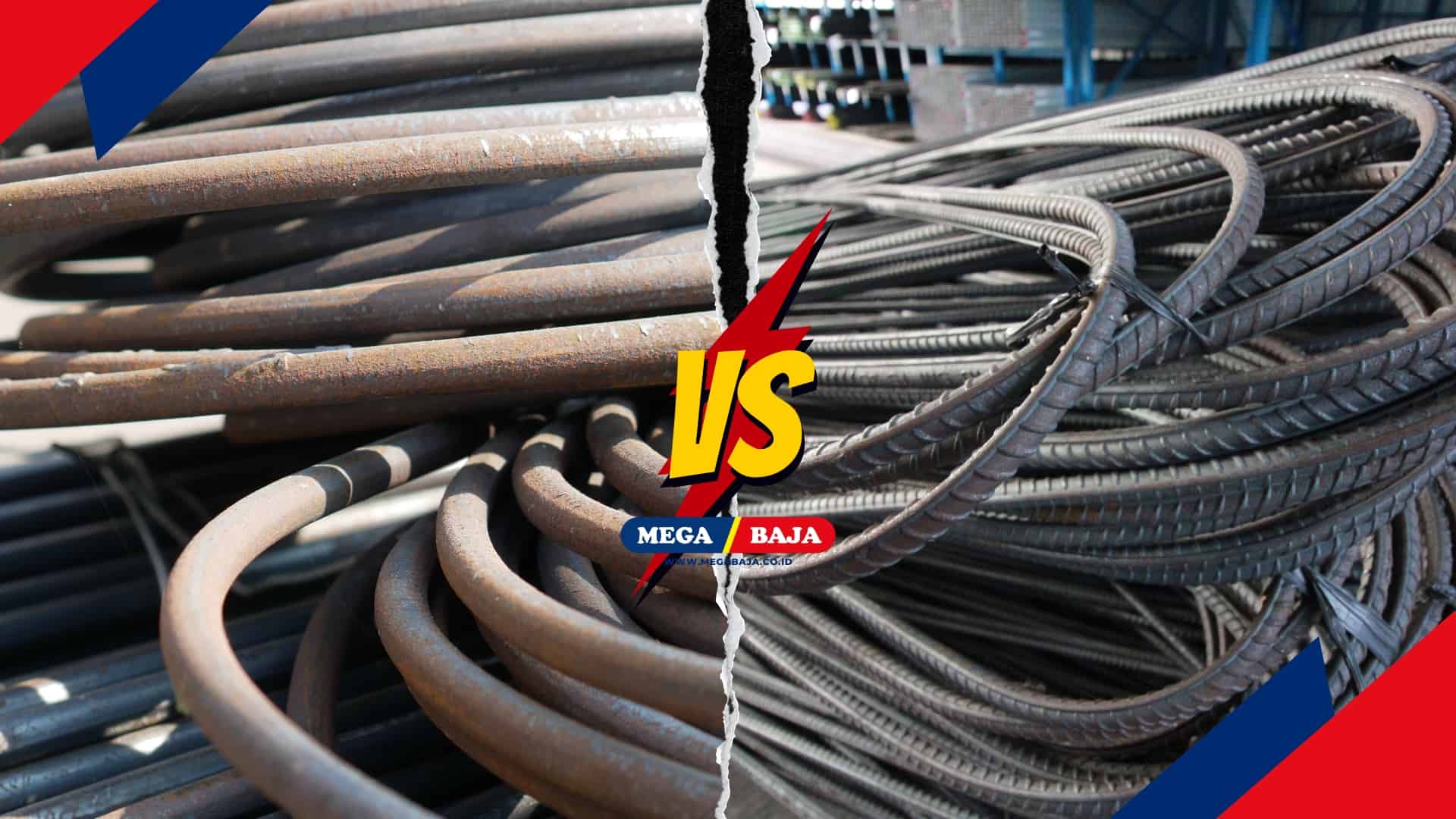 Jenis Besi Beton Polos, Spesifikasi, Fungsi dan Penggunaannya