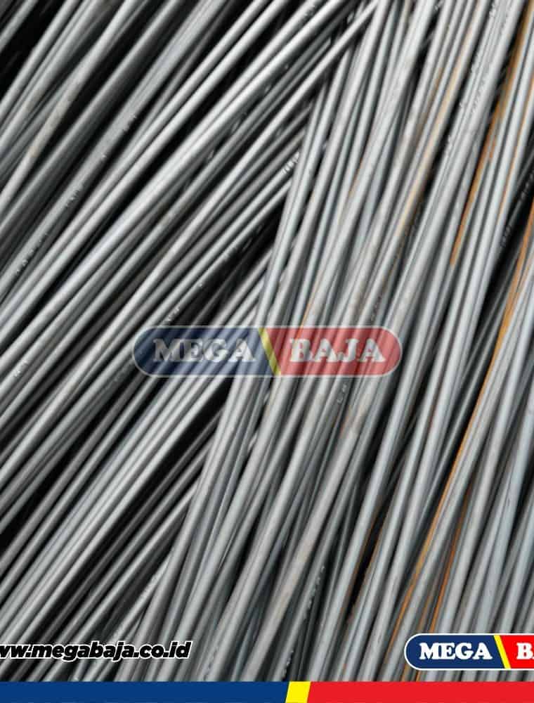 Besi Beton STD Polos 6 mm X 12 M - Tekuk TP 280 - Mega Baja - Partner ...