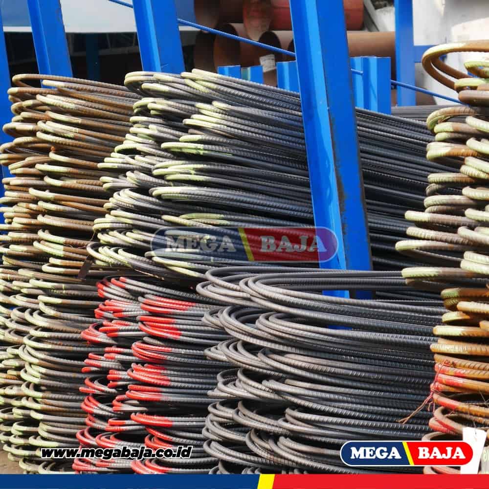 Besi Beton Perwira Ulir 16 mm X 12 M - Tekuk TS 280 - Mega Baja ...