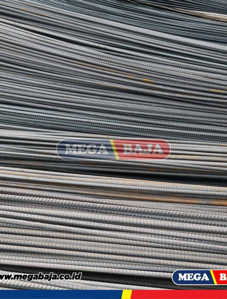 Besi Beton Ulir 13 mm X 12 M - Lurus TS 420 - Mega Baja - Partner ...
