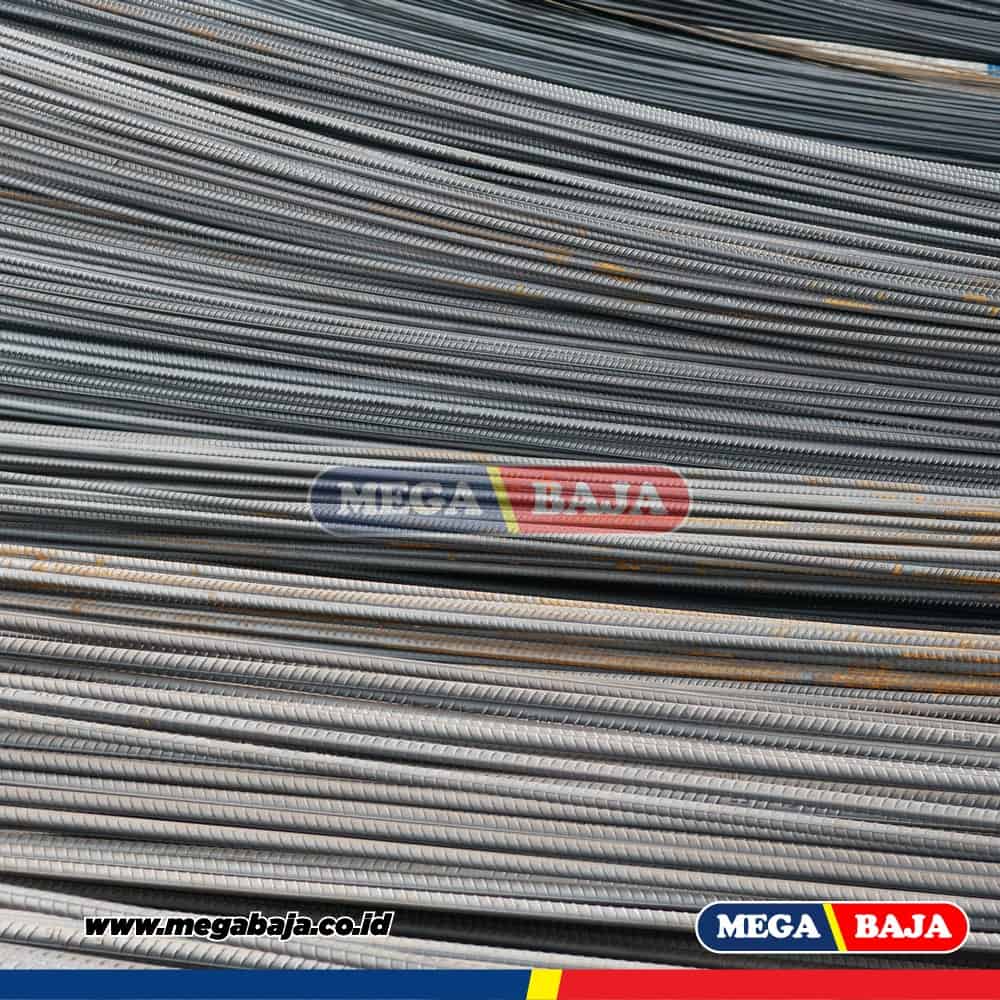 Besi Beton Ulir 13 mm X 12 M - Lurus TS 420 - Mega Baja - Partner ...