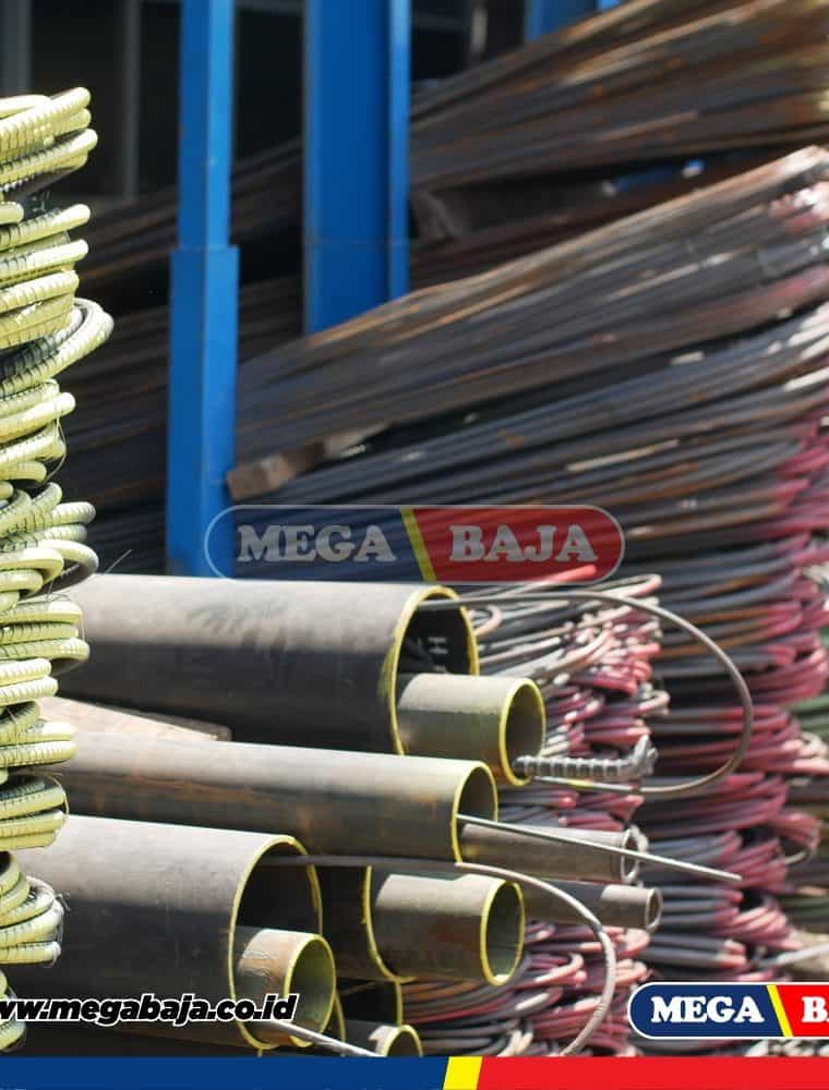 Besi Beton MS Ulir 8 mm X 12 M - Lurus TS 420 - Mega Baja - Partner ...