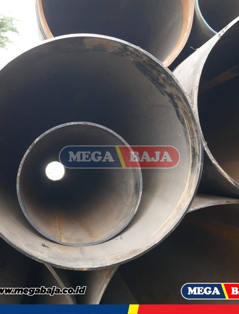 Pipa Hitam 6"x 6 - SCH 40 Spindo - Mega Baja - Partner Konstruksi Anda dari Besi Hingga Baja