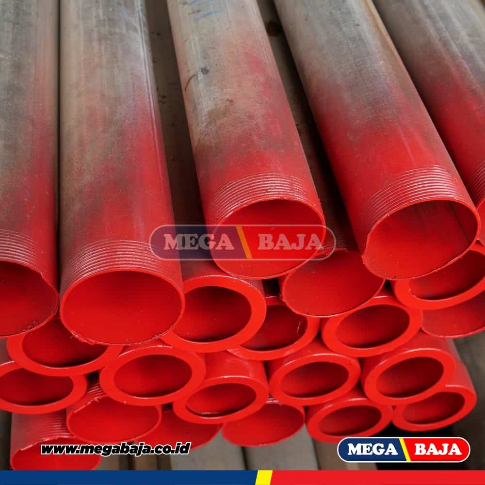 Pipa Galvanis 3" x 6 - SCH 40 Spindo - Mega Baja - Partner Konstruksi ...