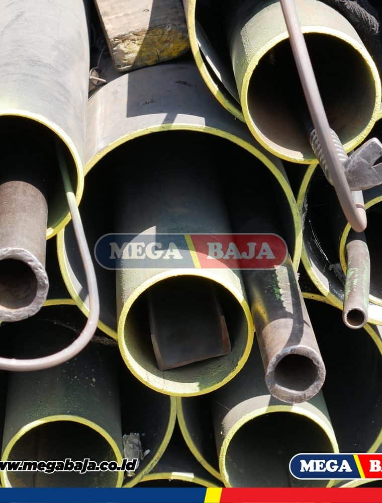 Pipa Hitam 1 1/2" x 6 - Grade Orange - Mega Baja - Partner Konstruksi ...