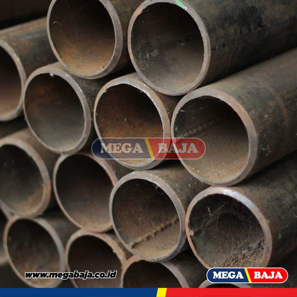 Pipa Hitam 2 1/2" x 6 - SCH 40 Spindo - Mega Baja - Partner Konstruksi ...