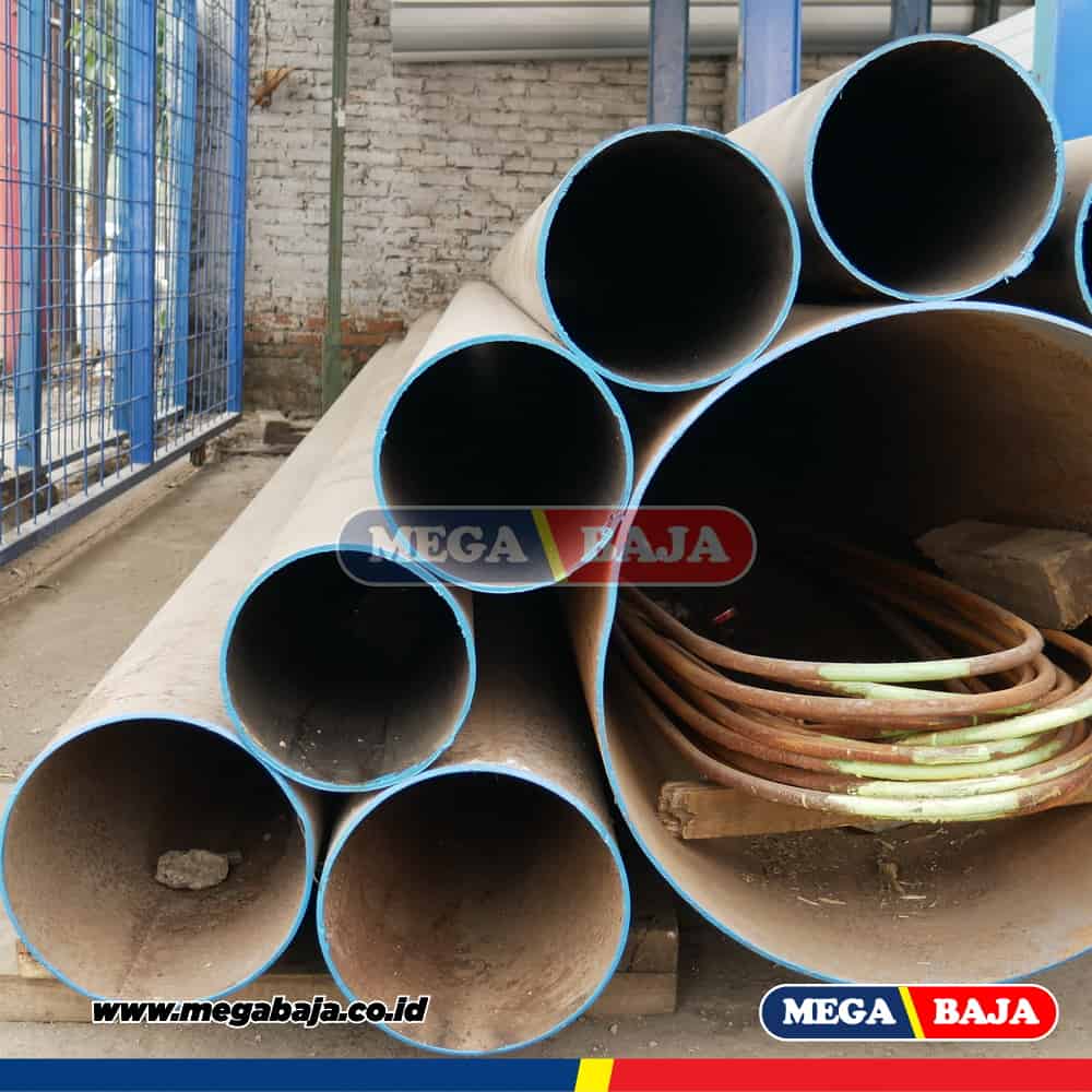 Pipa Hitam 2 1/2" x 6 - SCH 20* - Mega Baja - Partner Konstruksi Anda dari Besi Hingga Baja