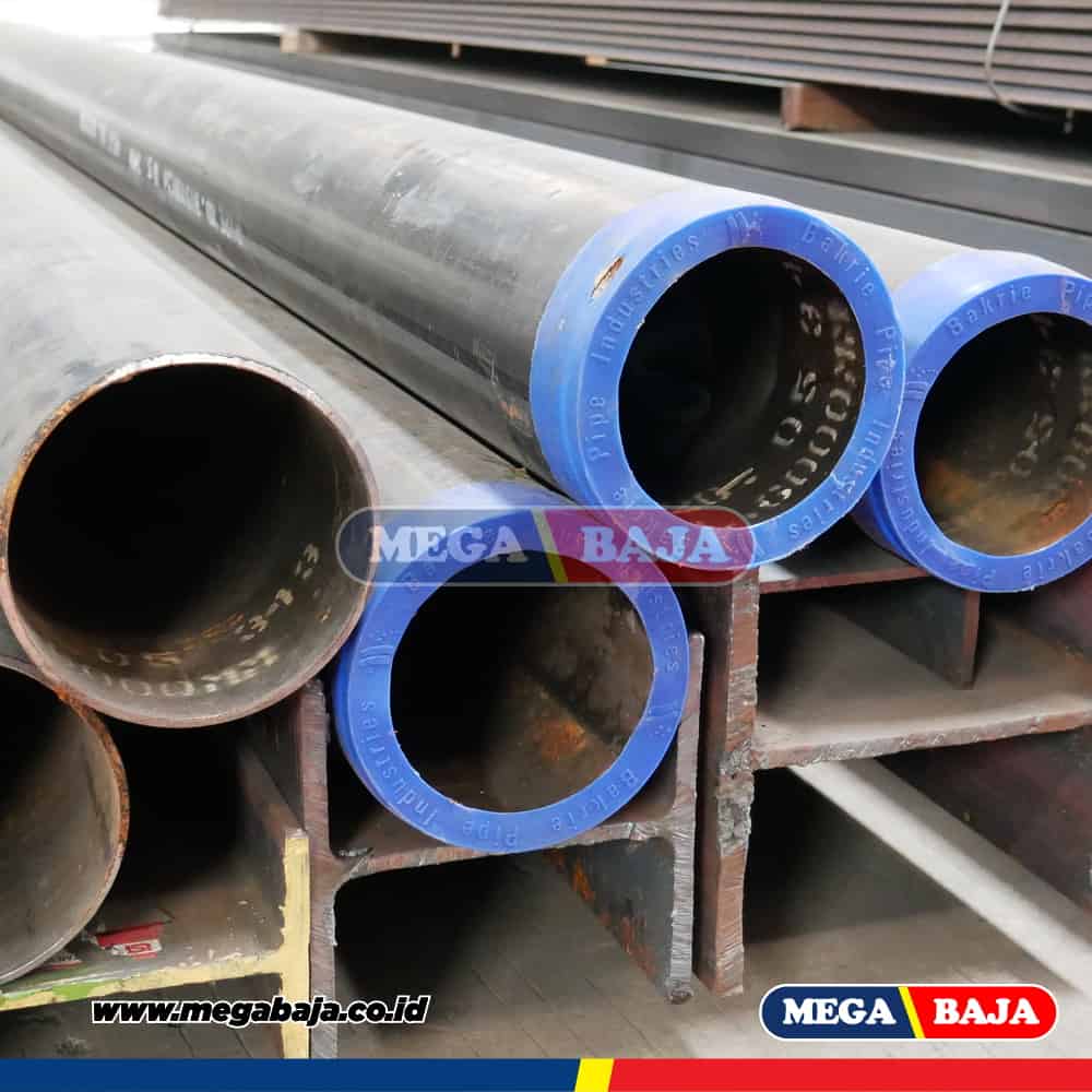 Pipa Hitam 2 1/2" x 6 - 2,20 mm - Mega Baja - Partner Konstruksi Anda dari Besi Hingga Baja