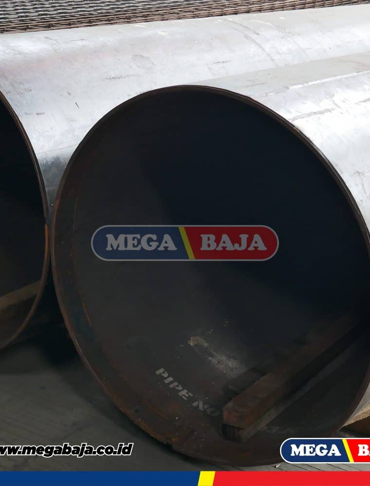 Pipa Hitam 2 1/2" x 6 - Grade Orange - Mega Baja - Partner Konstruksi Anda dari Besi Hingga Baja