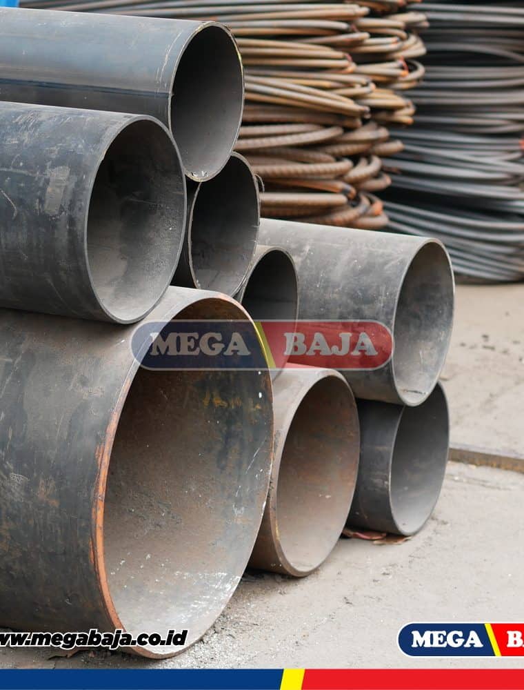 Pipa Hitam 3" x 6 - 3,15 mm - Mega Baja - Partner Konstruksi Anda dari ...
