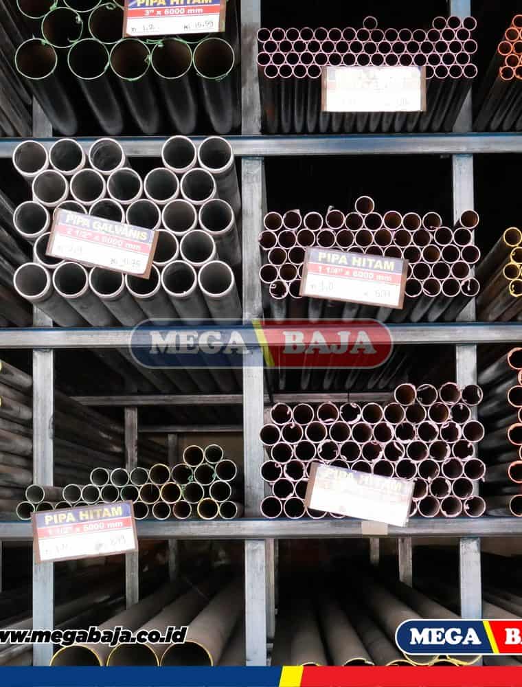 Pipa Hitam 8" x 6 - 6,30 mm - Mega Baja - Partner Konstruksi Anda dari ...