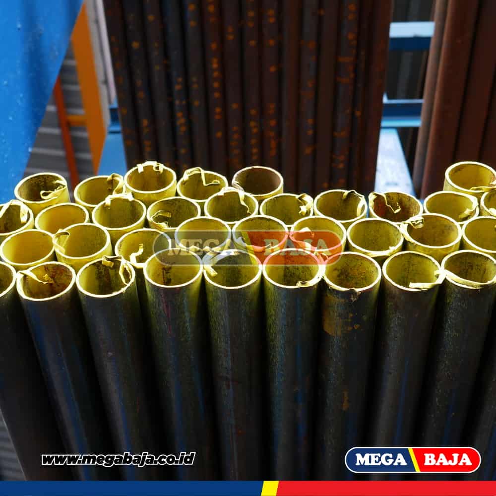 Pipa Hitam 24" x 6 - 6,35 mm - Mega Baja - Partner Konstruksi Anda dari Besi Hingga Baja