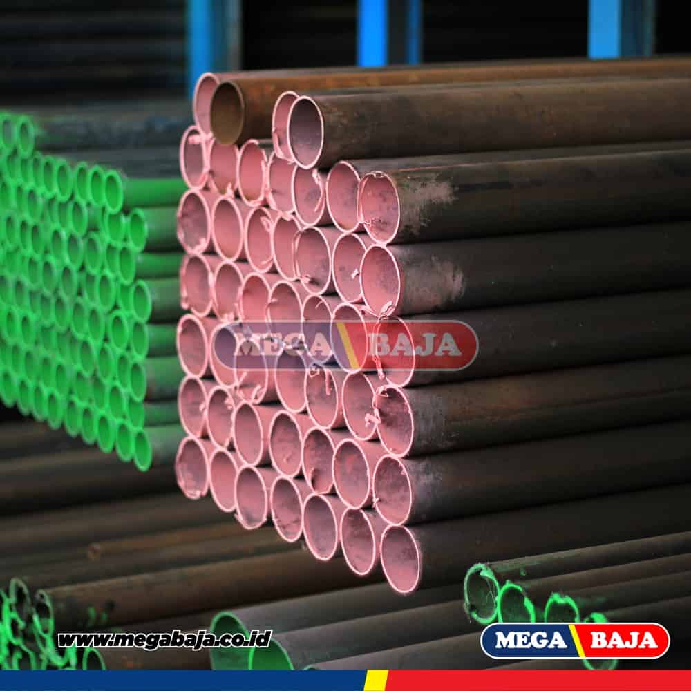 Pipa Hitam 6"x 6 - SCH 40 * - Mega Baja - Partner Konstruksi Anda dari Besi Hingga Baja