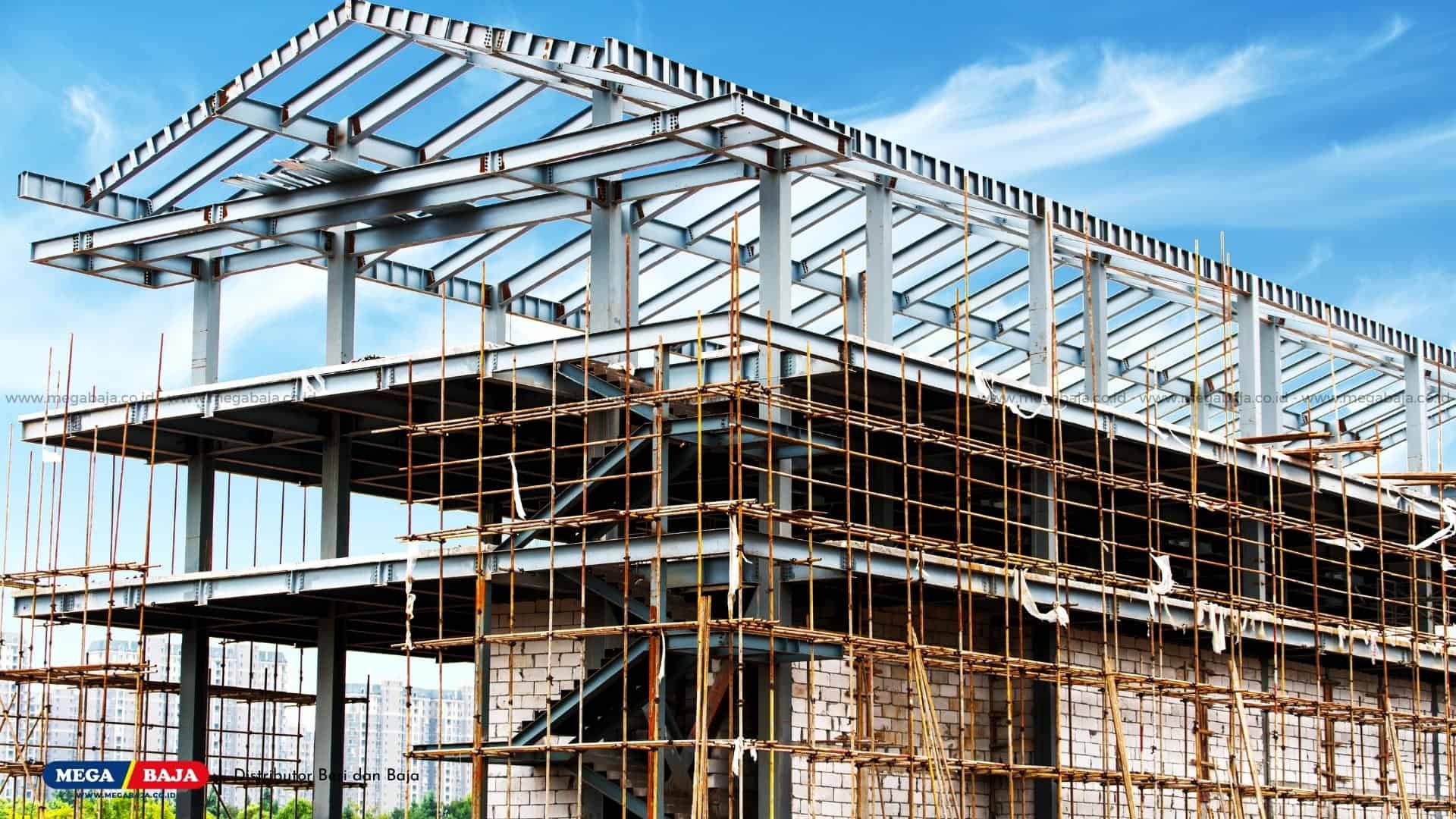 rangka-rumah-1 - Mega Baja - Partner Konstruksi Anda dari Besi Hingga Baja