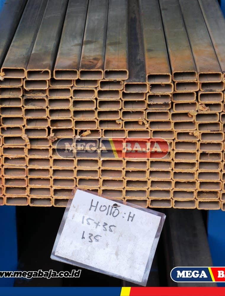 Hollo Hitam 75 mm X 125 mm X 6.000 mm - Grade Hijau Apel - Mega Baja ...