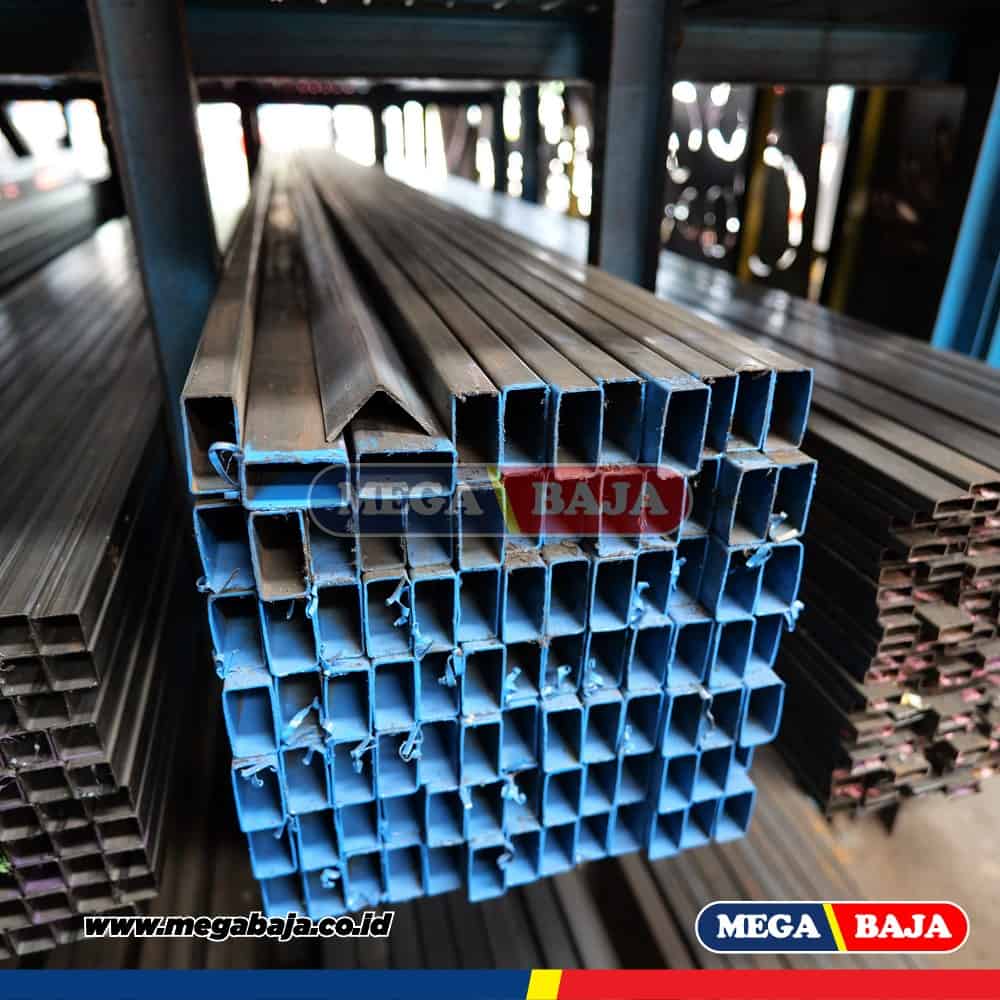 Hollo Hitam 25 mm X 25 mm X 6.000 mm - 2,70 mm - Mega Baja - Partner ...