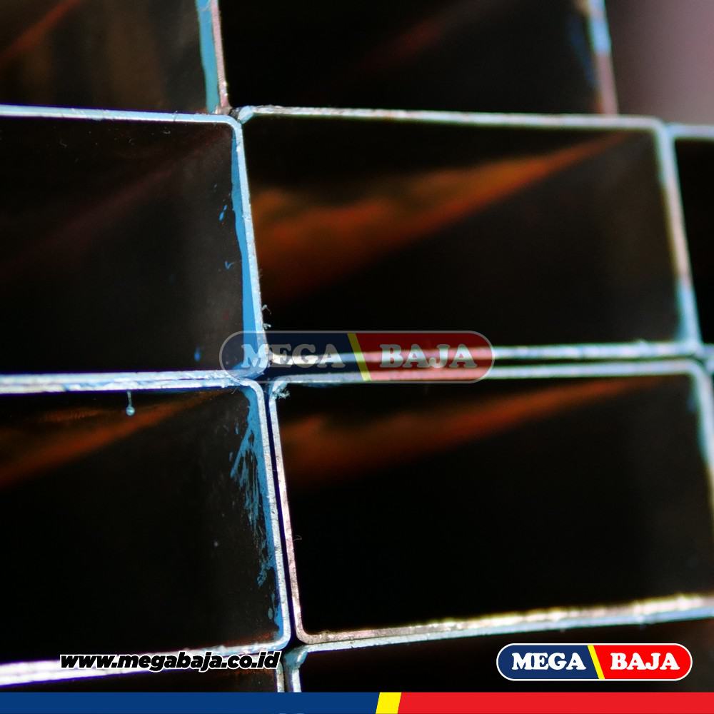 Hollo Hitam 100 mm X 200 mm X 6.000 mm - 3,00 mm - Mega Baja - Partner ...