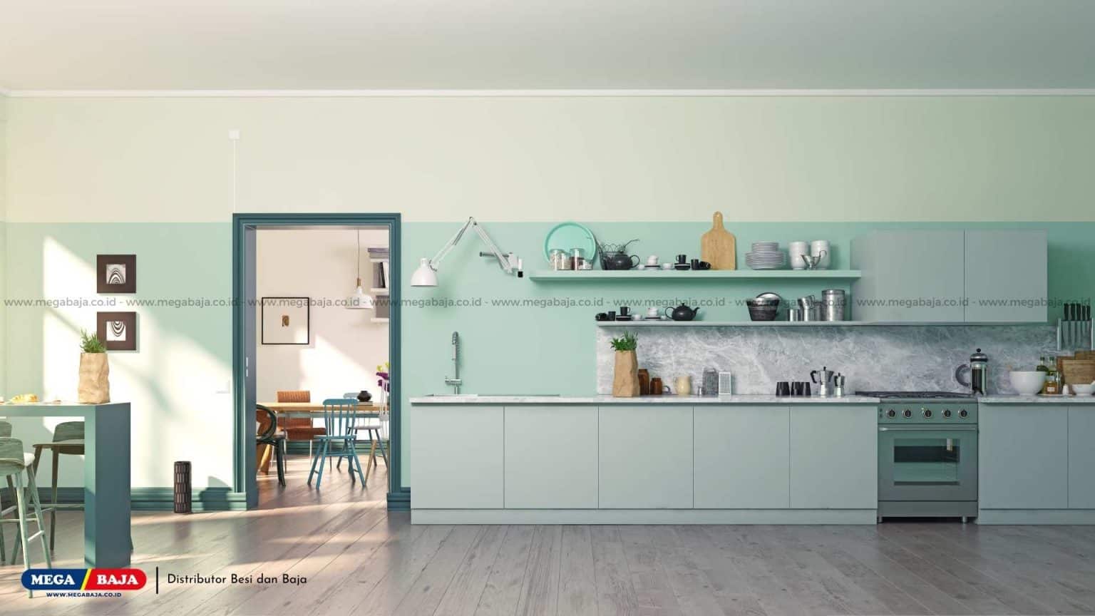 12 Rekomendasi Warna yang Cocok Dikombinasikan dengan Cat Warna Hijau