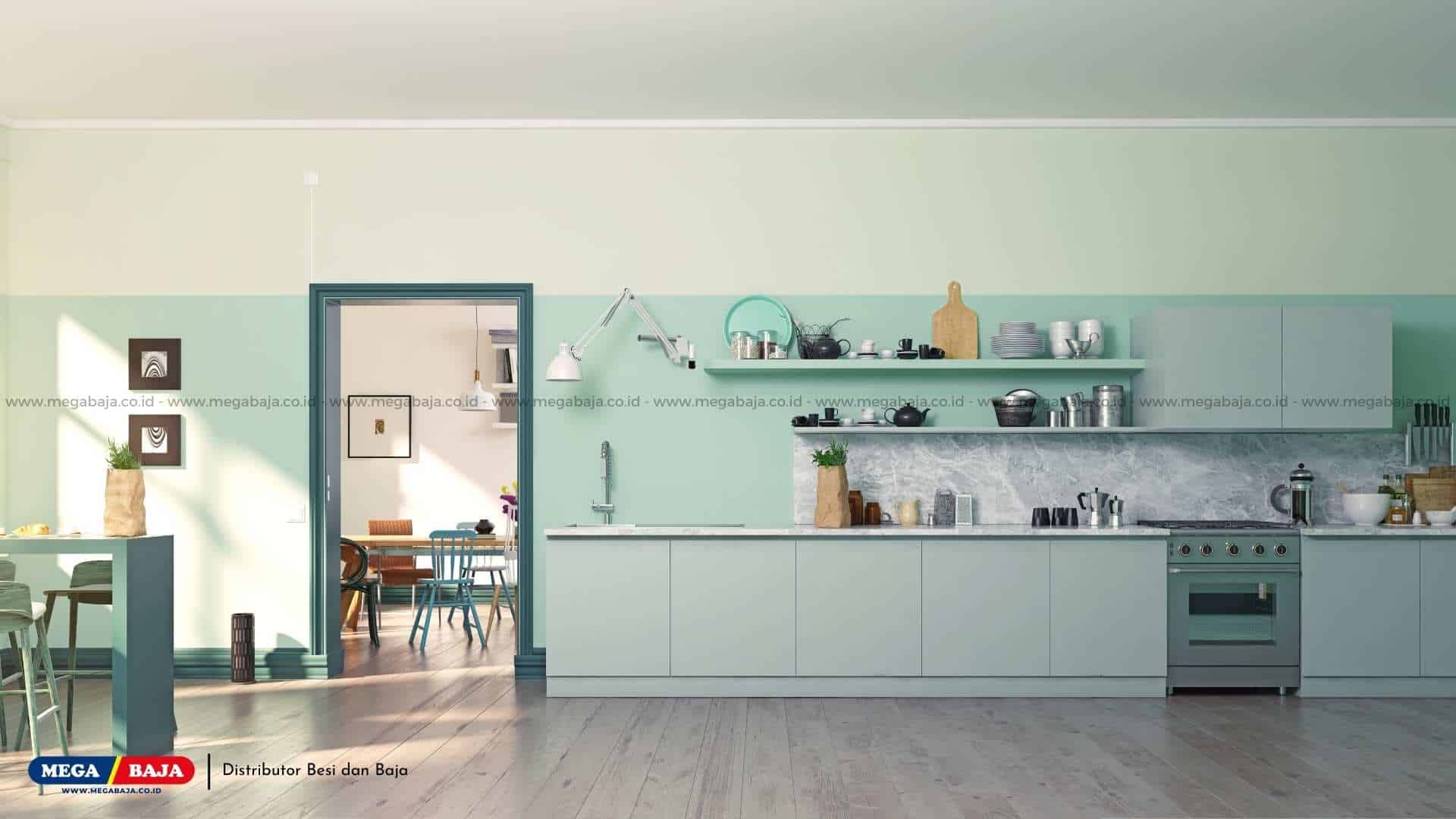 12 Rekomendasi Warna yang Cocok Dikombinasikan dengan Cat Warna Hijau