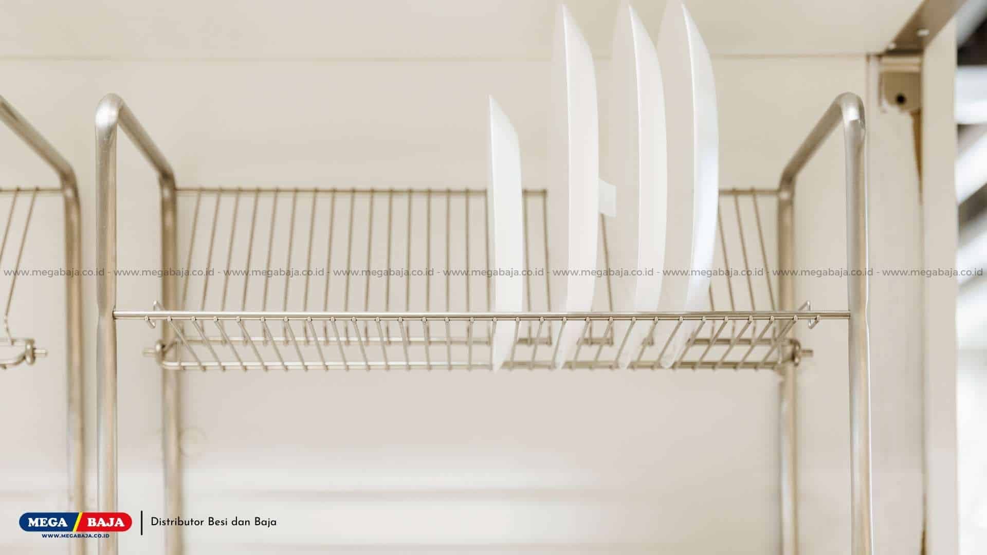Rak Piring Stainless Steel - Mega Baja - Partner Konstruksi Anda dari ...