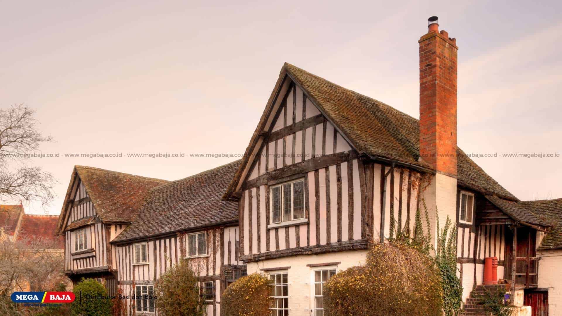 Mengenal Gaya Tudor, Style Rumah Unik Penanda Status Sosial dari Inggris