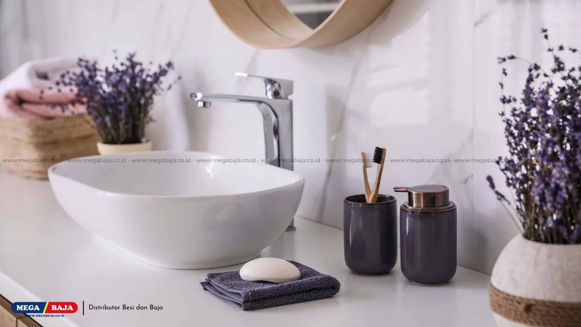 Ketahui Jenis dan Ukuran Meja Wastafel Kamar Mandi