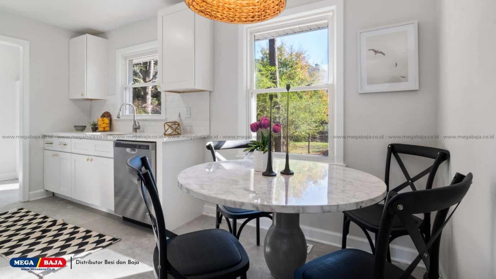 Ini Dia Ukuran Meja Makan yang Ergonomis