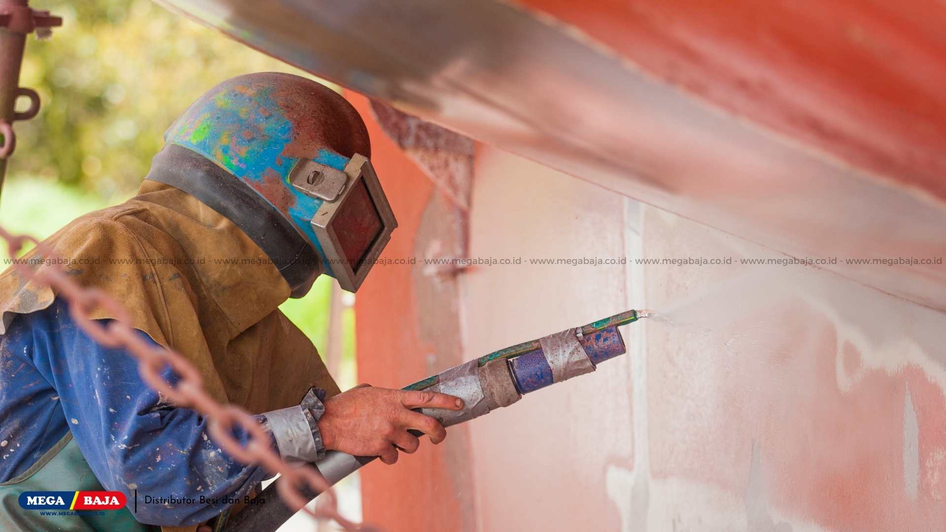 Hilangkan Karat pada Besi dengan Metode Sandblasting, Apa Itu?