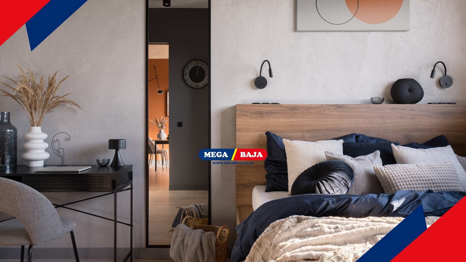 Kamar Tidur Sekaligus Ruang Kerja? Ini Solusinya!