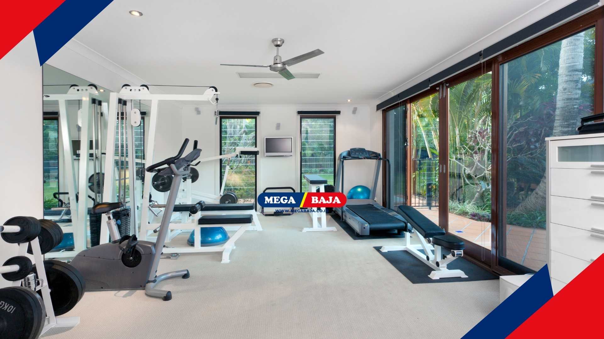 Bangun Gym di Rumah Versi Kamu Sendiri dengan 11 Alat Ini