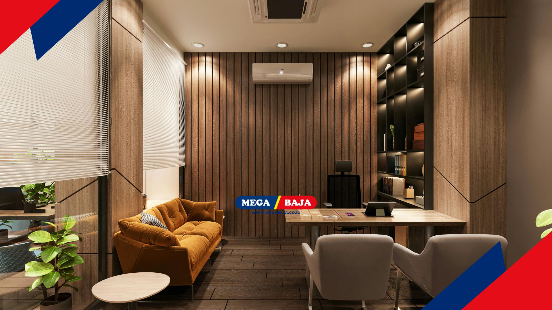 Estetika Dinding Dengan Sentuhan Panel Modern - Mega Baja - Partner ...